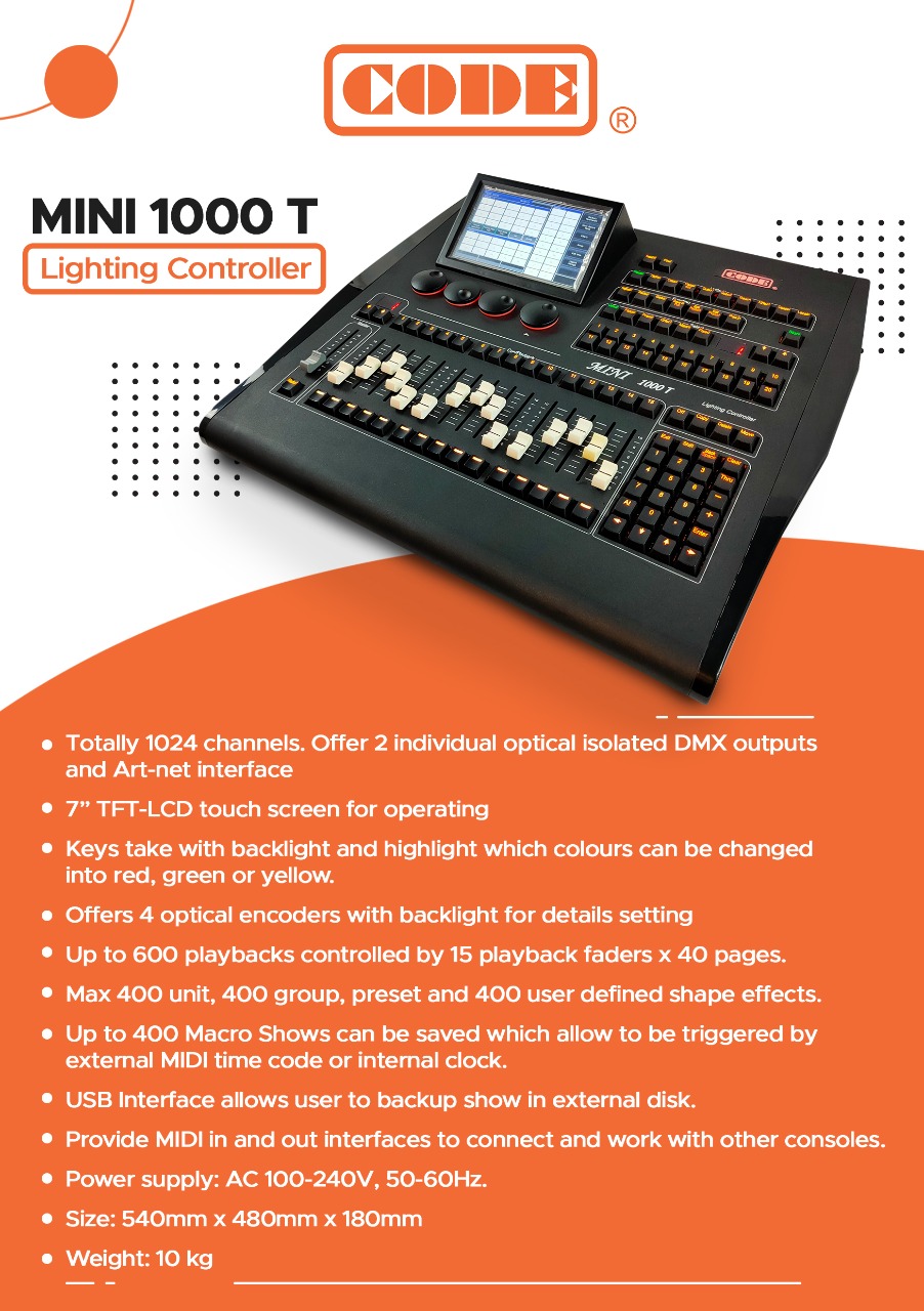 CODE MINI 1000T – PT. Perkasa Bermitra Sentosa